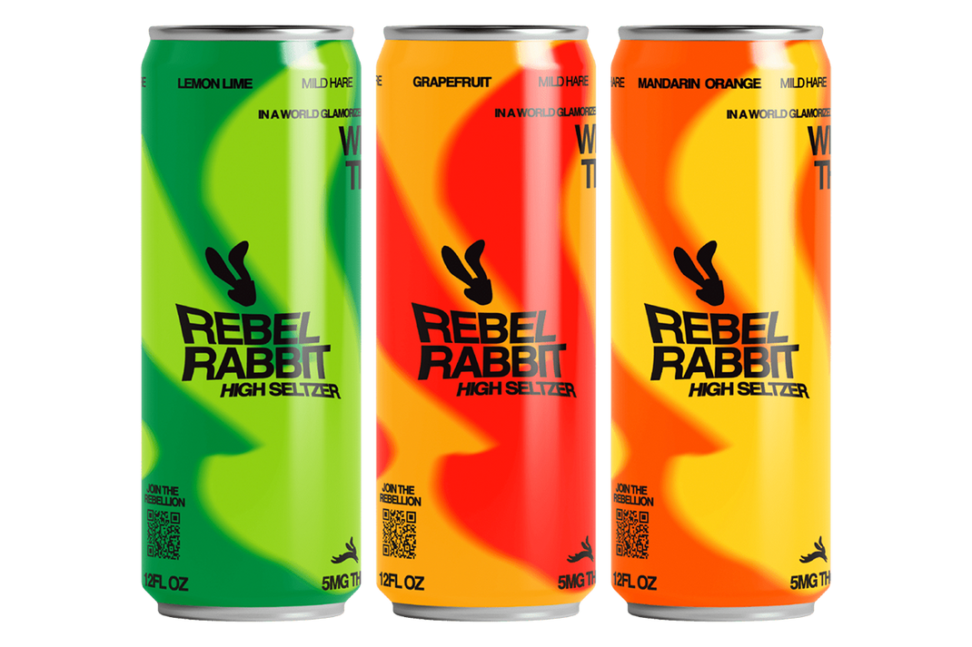 Shop THC & Cannabis Infused Seltzers | Drink Rebel Rabbit