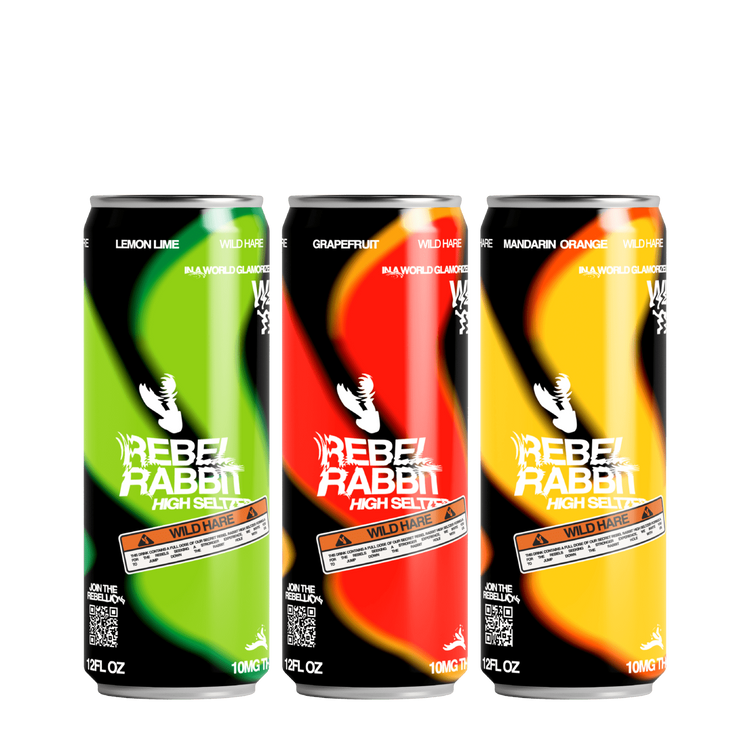 Shop THC & Cannabis Infused Seltzers | Drink Rebel Rabbit